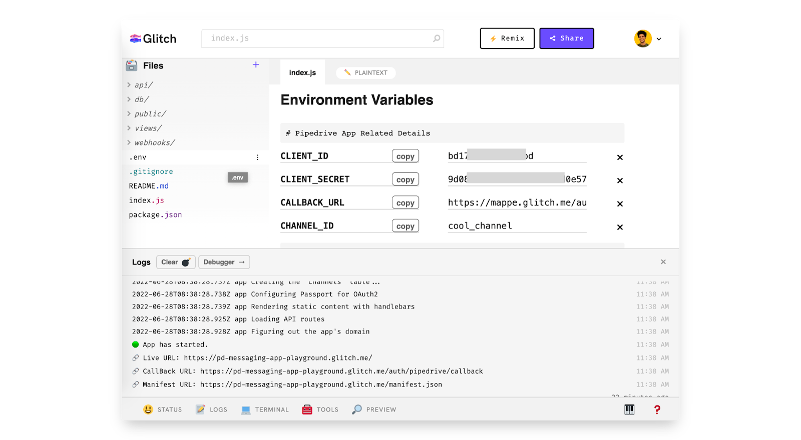 Build messaging app integrations with Pipedrive